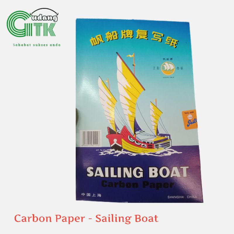 Jual Kertas Karbon Sailing Boat 100 lembar | Shopee Indonesia