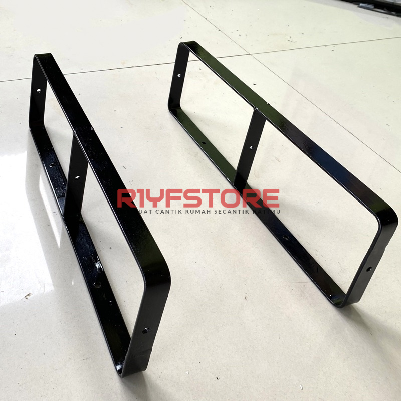 Jual Bracket Besi Siku Penyangga Rak Dinding 3 Ambalan | Shopee Indonesia