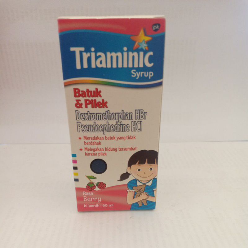 Jual Triaminic syrup 60ml Batuk & Pilek | Shopee Indonesia