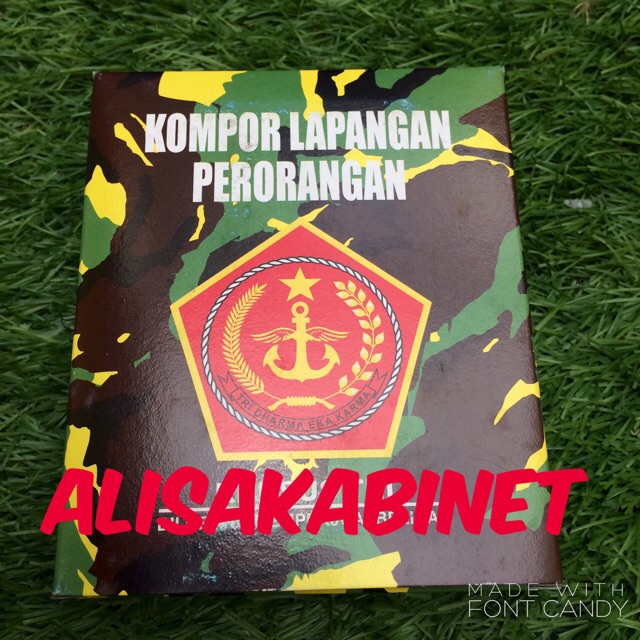 Jual Kompor Paravin Parafin Lapangan Camping Jatah TNI | Shopee Indonesia