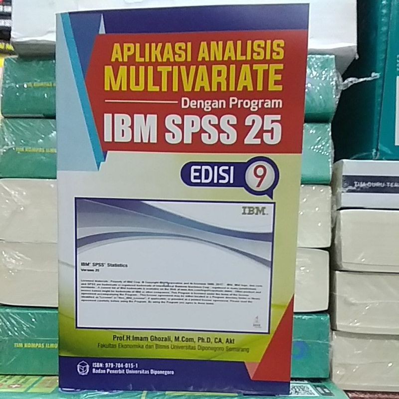 Jual aplikasi analisis multivariate dengan program IBM SPSS 25 edisi 9 | Shopee Indonesia