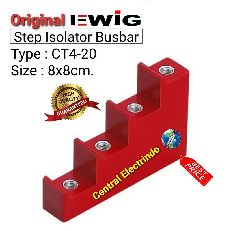 Jual Step Isolator Busbar Support EWIG CT4-20. | Shopee Indonesia