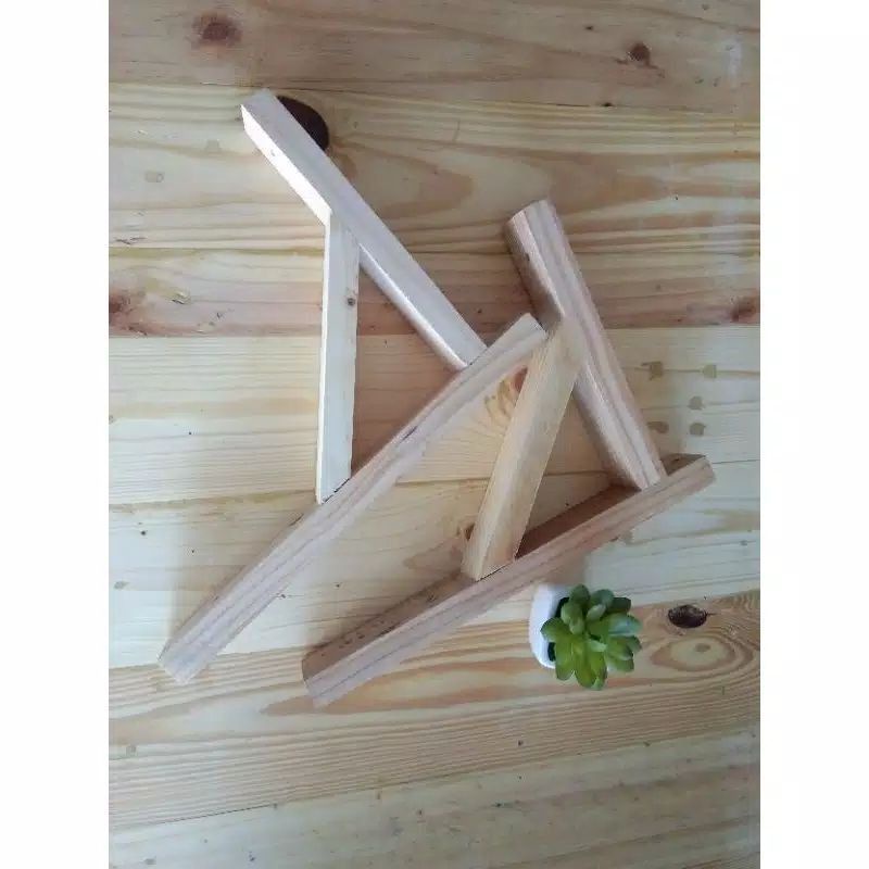 Jual Siku Segitiga Kayu Jati Belanda Original | Shopee Indonesia