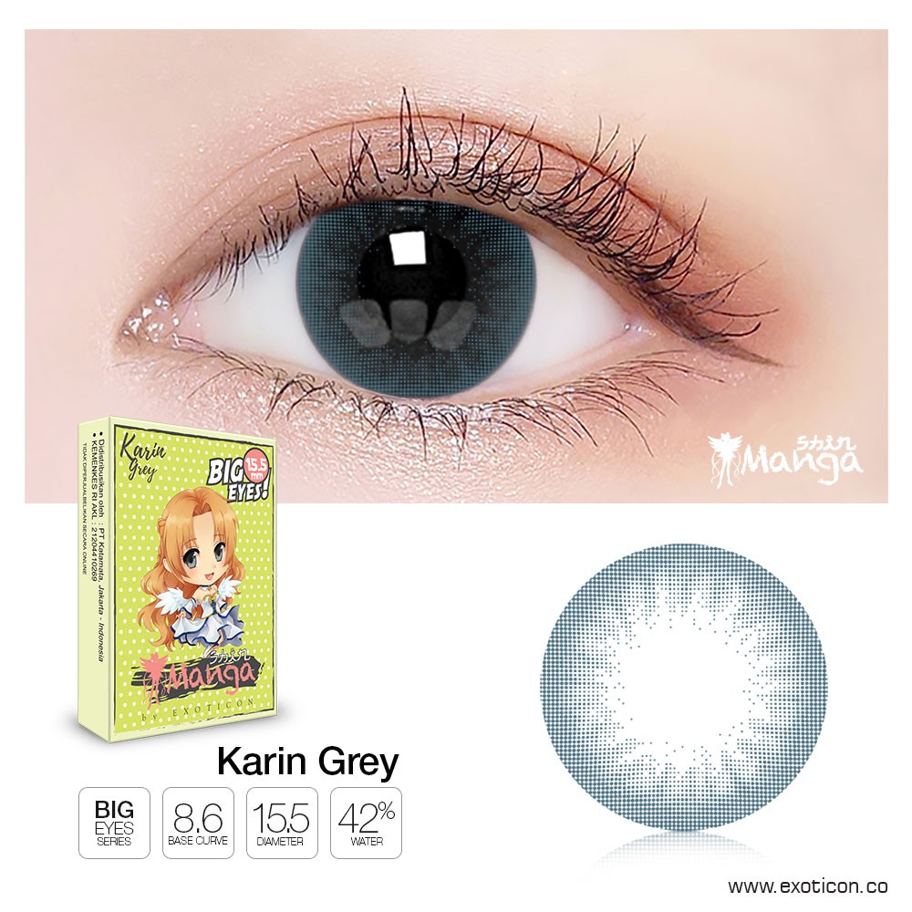 Jual Softlens Shin Manga Normal dan Minus 050 - 300 Softlen Shin Manga ...