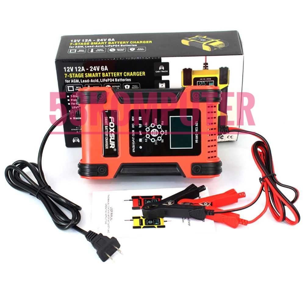 Jual Charger Aki Mobil Aki motor Aki Truk Aki Bus 20 Ampere 105W 12-24V ...