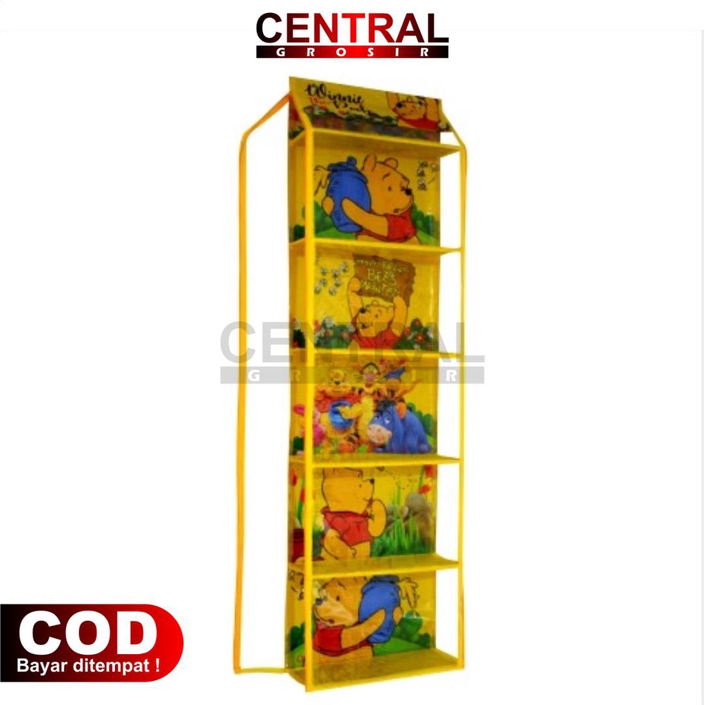 Jual rak tas gantung karakter resleting | hbo karakter animasi | Shopee ...