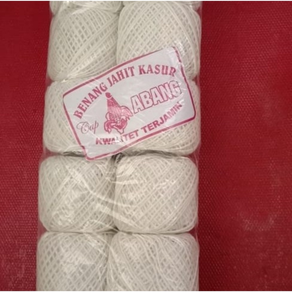 Jual benang kasur kecil, benang bol,benang putih,eceran,Harga perbiji ...
