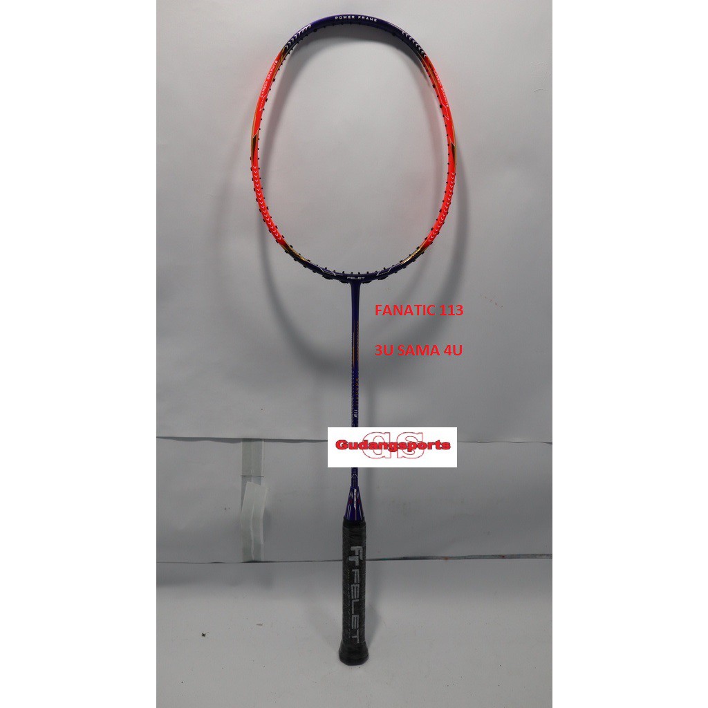Jual RAKET BADMINTON FLEET FELET FANATIC 113 ORIGINAL | Shopee Indonesia
