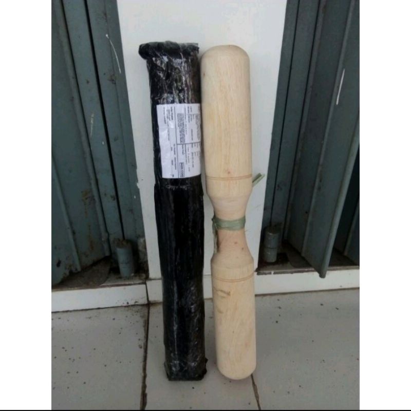 Jual Alu Lumpang Alat Penumbuk Dari Kayu 70cm | Shopee Indonesia