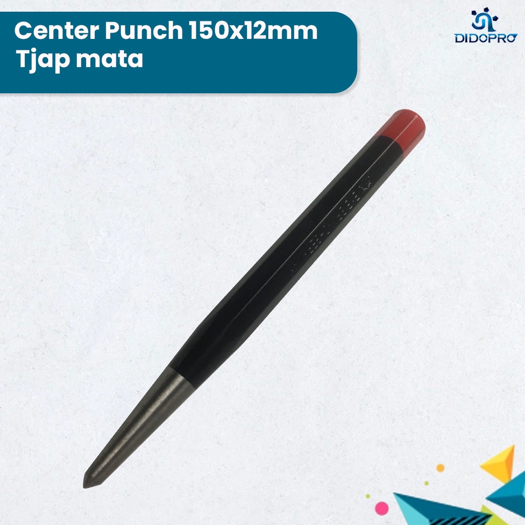 Jual TJAP MATA Center Punch Hammer 150 x 12 mm - Drip Penanda Titik ...