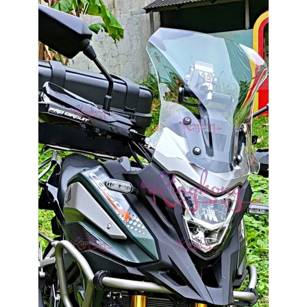 Jual Visor Honda CB 150X Adventure, Windshield Ws Honda CB150X Touring ...