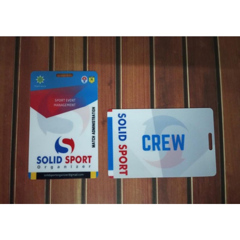 Jual CETAK ID CARD 2 SISI BAHAN PVC | Shopee Indonesia