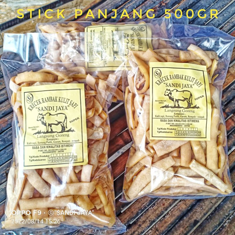 Jual Krecek Rambak Sapi Stick Lebar | Shopee Indonesia