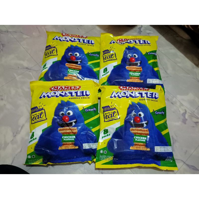 Jual MAMEE MONSTER Rasa Ayam / Noodle Snack Chicken Flavour / Snack ...
