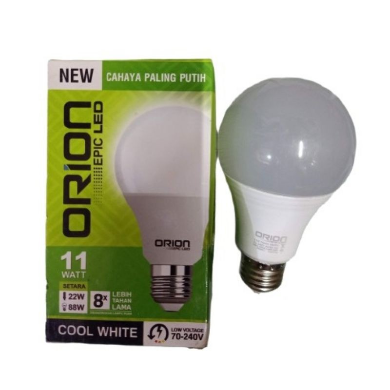 Jual LAMPU LED ORION 11 WATT SUPER TERANG | Shopee Indonesia