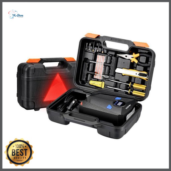 Jual KOMPLIT TOOL KIT SET Inflator Pompa Angin Ban Mobil Car Air ...