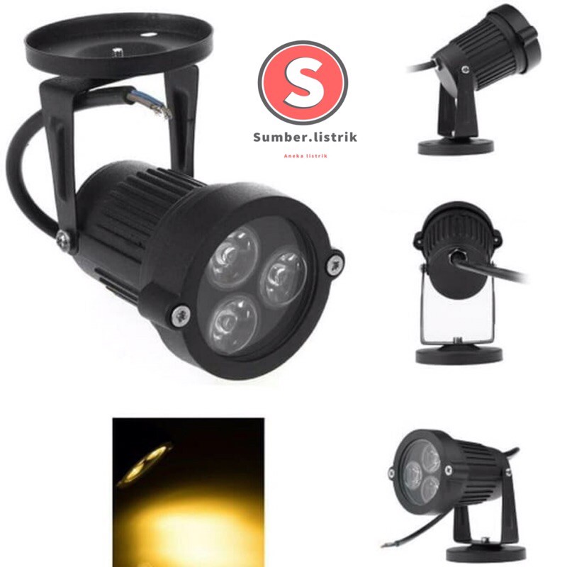 Jual Lampu Taman 3 watt /5watt sorot Lampu Spot lukisan taman pameran ...