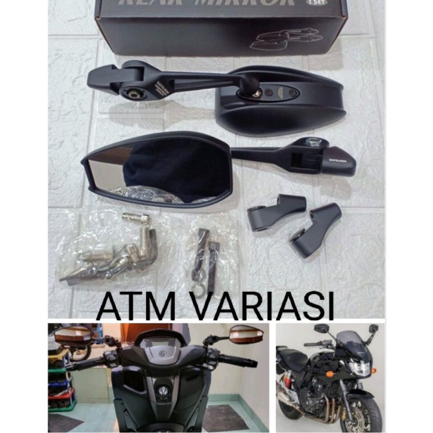 Jual SPION NAPOLEON BATMAN REAR MIRROR FAIRING STYLE CNC UNIVERSAL PCX ...