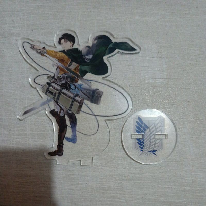 Jual Standee / Stand Acrylic Attack on Titan (AOT) Levi Misaka Annie ...