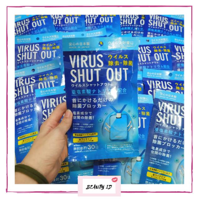 Jual [READY] Virus Removal Sterilization Virus Shut Out Strap Type 30 ...