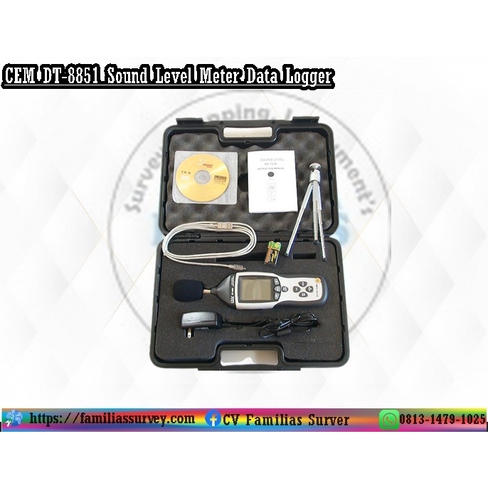 Jual CEM DT-8851 Sound Level Meter Data Logger Harga Murah | Shopee ...