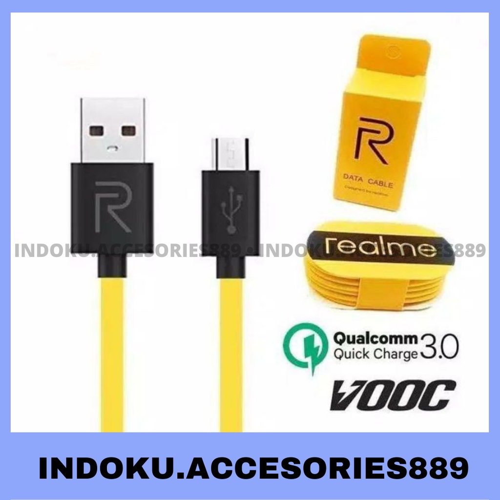 Jual kabel data Realme Original Type C / micro usb cable Charging ...