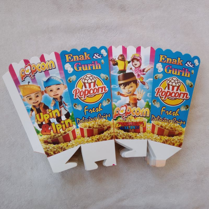 Jual KERTAS POPCORN / KOTAK POPCORN / WADAH POPCORN / TEMPAT POPCORN ...