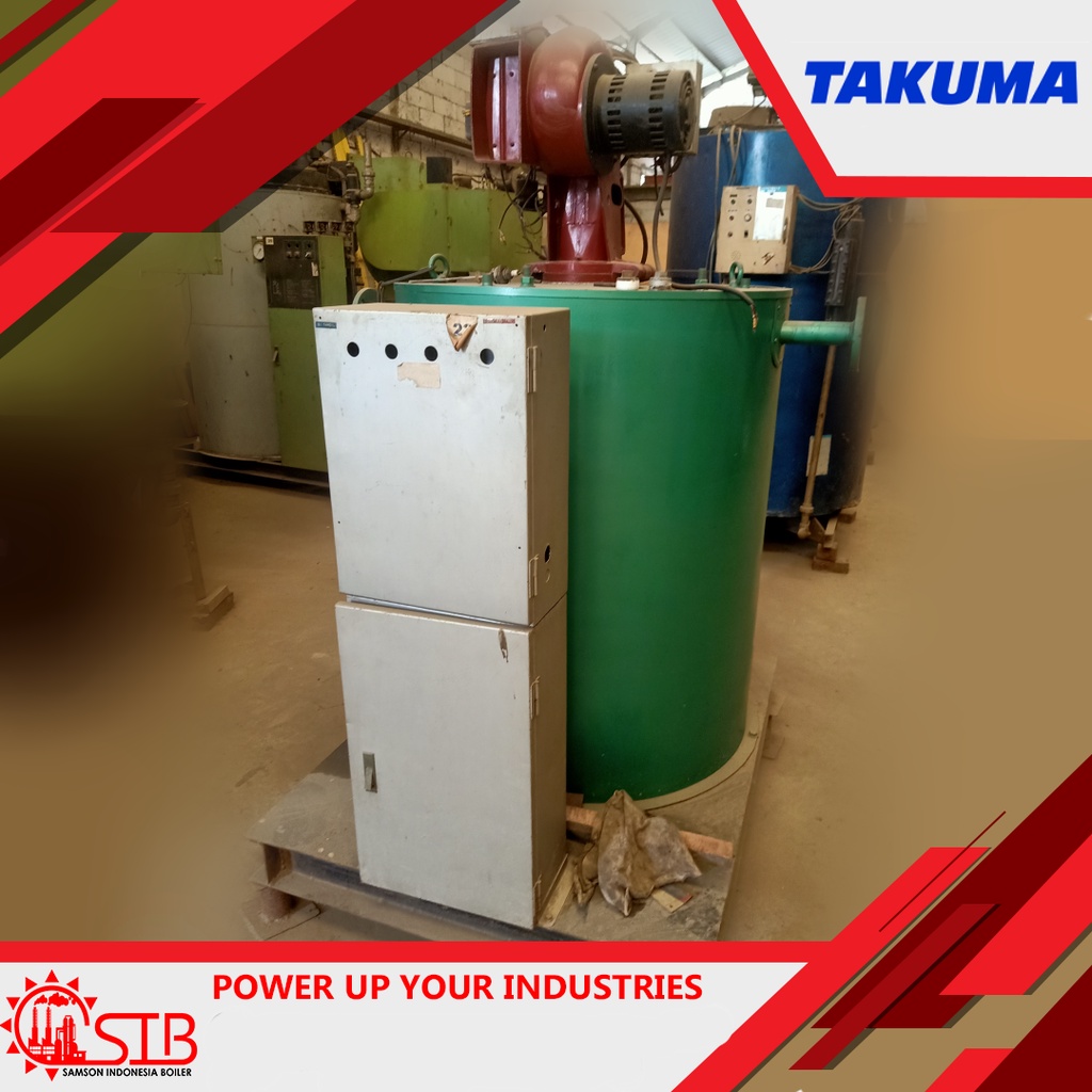 Jual Thermal Oil boiler bekas - Takumax - 250000 kcal/hr | Shopee Indonesia