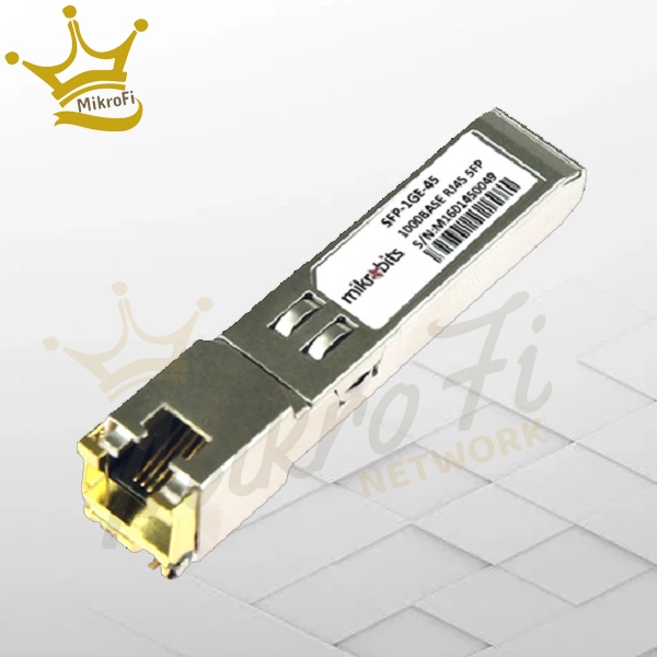 Jual Mikrobits SFP-1GE-45 Transceiver (RJ45) | Shopee Indonesia