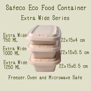 Jual Safeco Bagasse Lunch Box Dus Catering Bento Kotak Kemasan Tempat Makan Katering Packaging ...