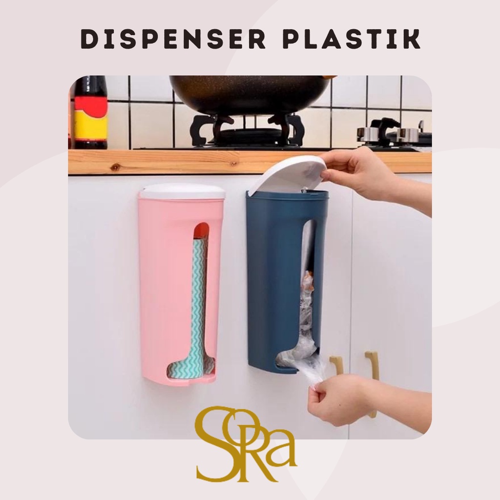 Jual Dispenser Kantong Plastik Sampah Tempel Dinding tempat kantong ...
