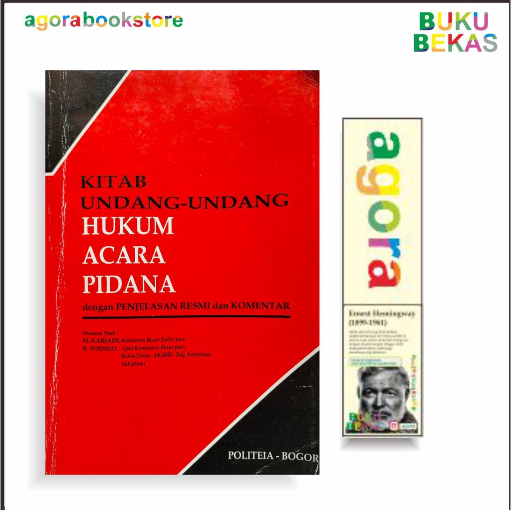 Jual Buku Kitab Undang-Undang Hukum Acara Pidana | Shopee Indonesia