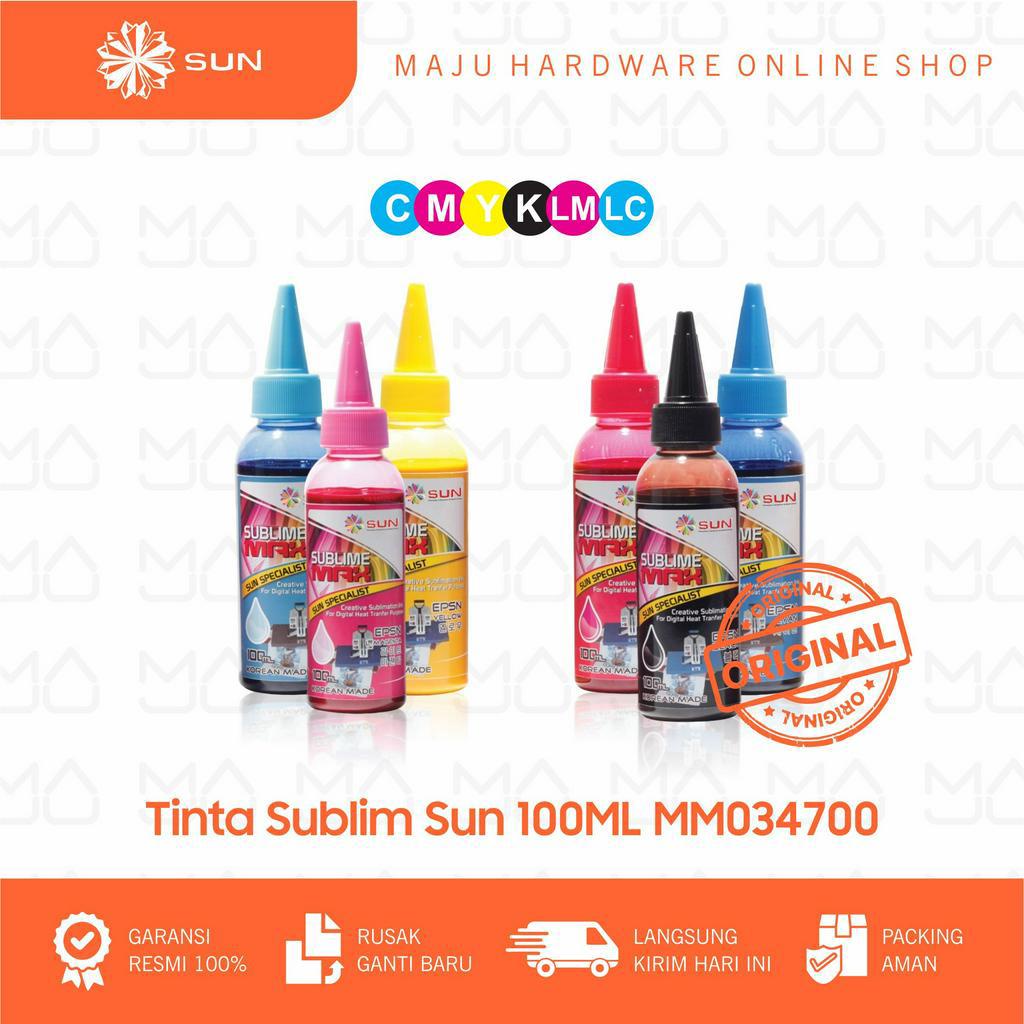 Jual TINTA SUBLIME EPSON 100 ML merk SUN tinta Sublim | Shopee Indonesia