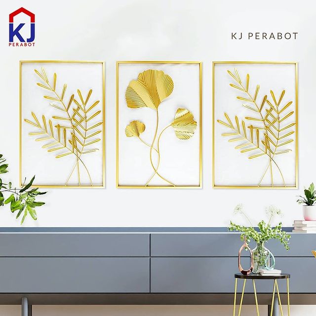 Jual KJ Perabot - RH Wall Decor Besi 40x60 | Shopee Indonesia