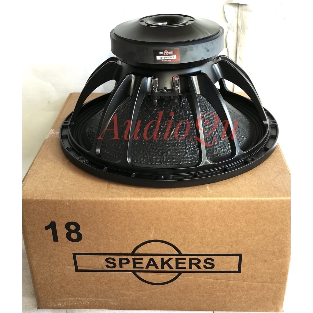 Jual GRADE SUPER SPEAKER KOMPONEN B&C 18TBW100 18 INCH SUB 18 TBW100 ...