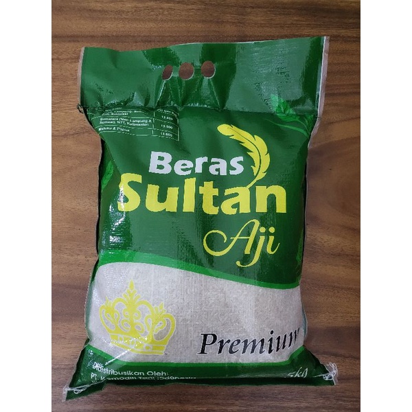 Jual Beras Premium Sultan Aji 3 kg | Shopee Indonesia