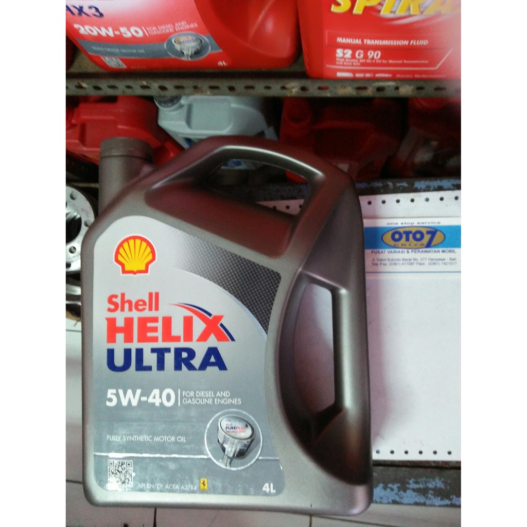 Jual Shell Helix ULTRA 5W-40 (4L) | Shopee Indonesia