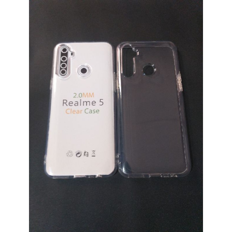 Jual REALME 5 5i 5s 5 pro Clear Soft Case TPU Casing Cover Transparan ...