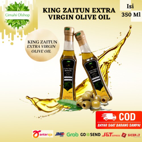 Jual MINYAK ZAITUN KING | ZAITUN EXTRA VIRGIN OLIVE OIL 350 ML | extra ...
