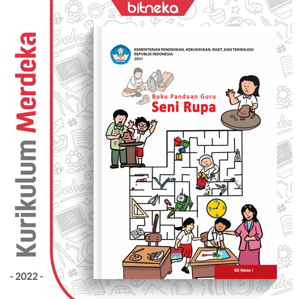 Jual Buku Panduan Guru Seni Rupa untuk SD/MI Kelas 1 Kurikulum Merdeka - DIKBUD | Shopee Indonesia