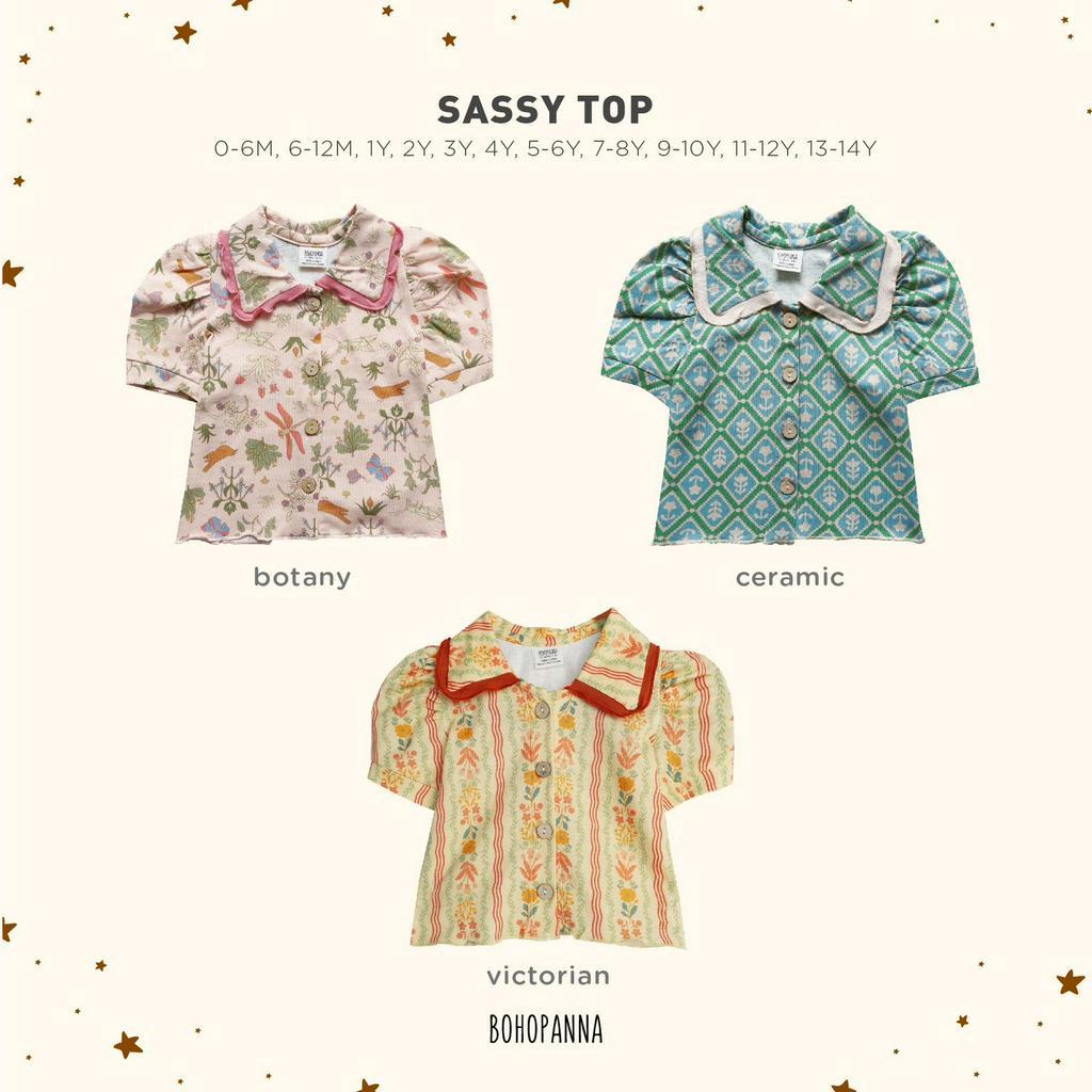Jual BOHOPANNA - SASSY TOP - Atasan Anak Perempuan | Shopee Indonesia