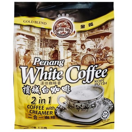 Jual Coffee tree penang white coffee 2 in 1 COFFEE With CREAMER | Shopee Indonesia
