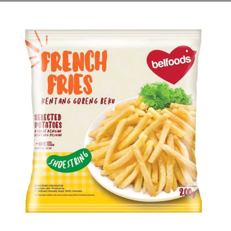 Jual Bellfoods Kentang 200g French Fries | Shopee Indonesia