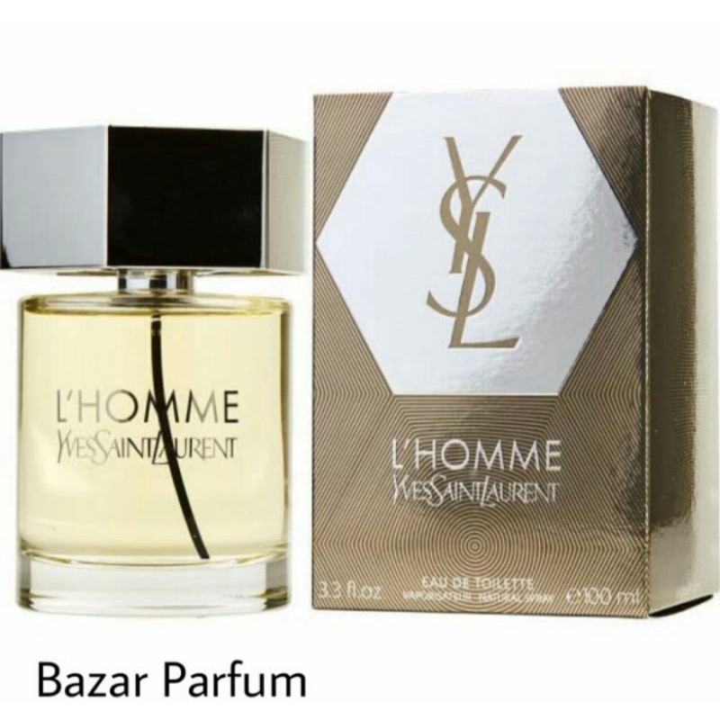 Jual Parfum Pria Original Yves Saint Laurent YSL L'Homme EDT | Shopee ...