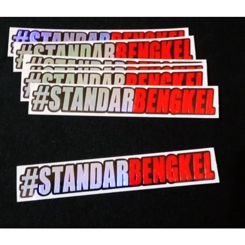 Jual stiker sticker standar bengkel cutting | Shopee Indonesia