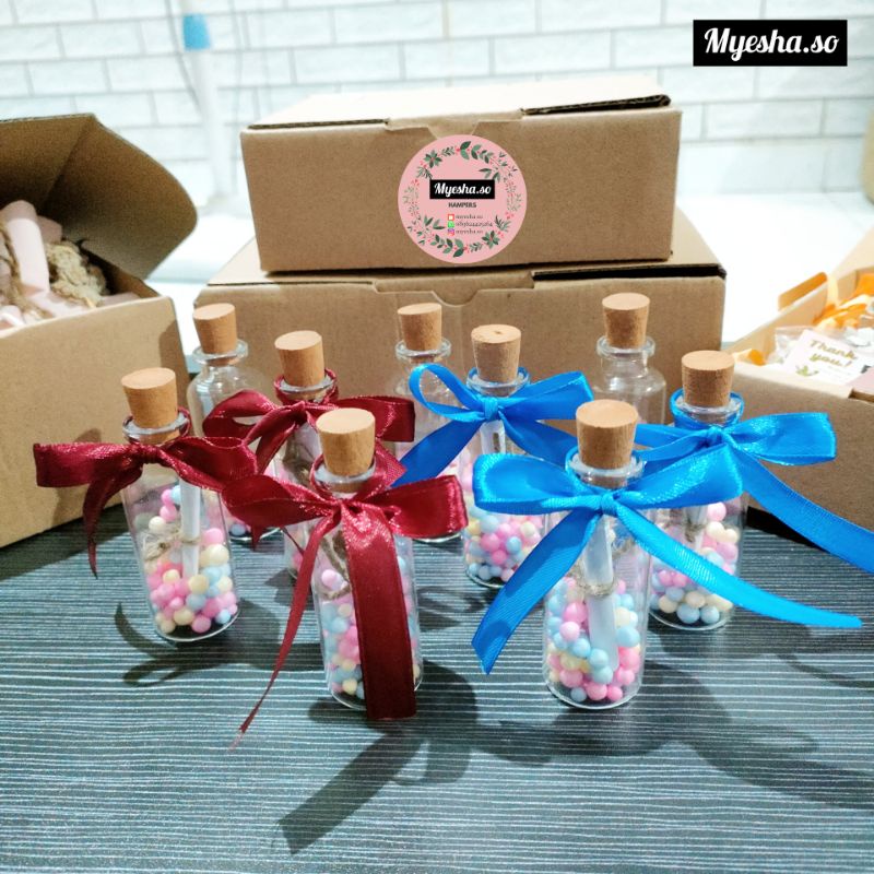 Jual HAMPERS SURAT DI DALAM BOTOL / MASSAGE IN THE BOTTLE / BOTOL SURAT ...