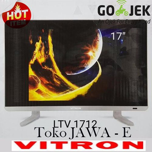 Jual Penawaranspesial VITRON LTV 1712Y LED TV 17 inch Murah Awet Canggih Model KEKINIAN terbaik ...