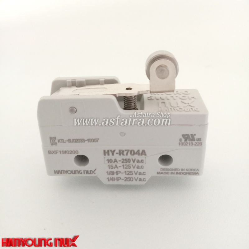 Jual Micro Switch Hanyoung nux HY-R704A/Saklar Hanyoung nux | Shopee ...
