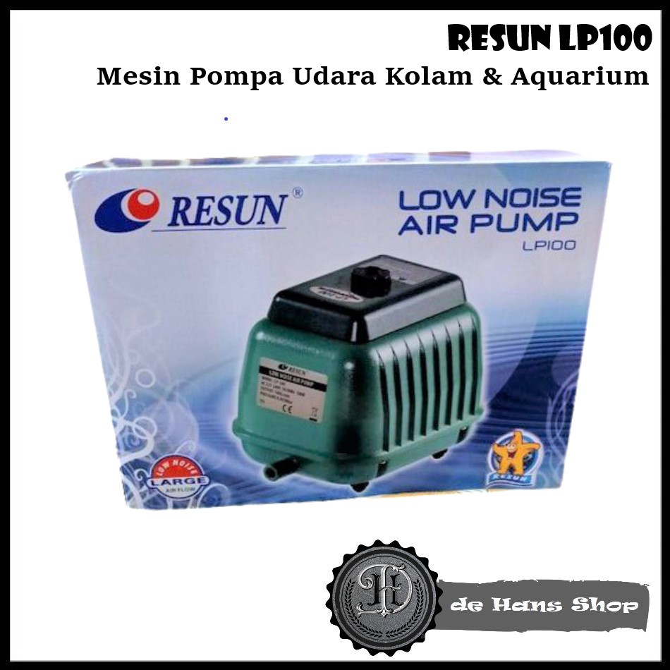 Jual Resun LP100 lp100 mesin pompa udara aerator blower 33 lubang low ...