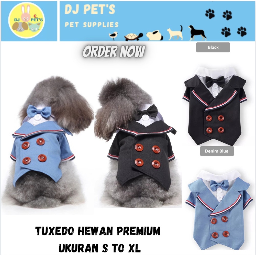 Jual Baju anjing dan kucing jas wedding prince tuxedo exlusive | Shopee Indonesia